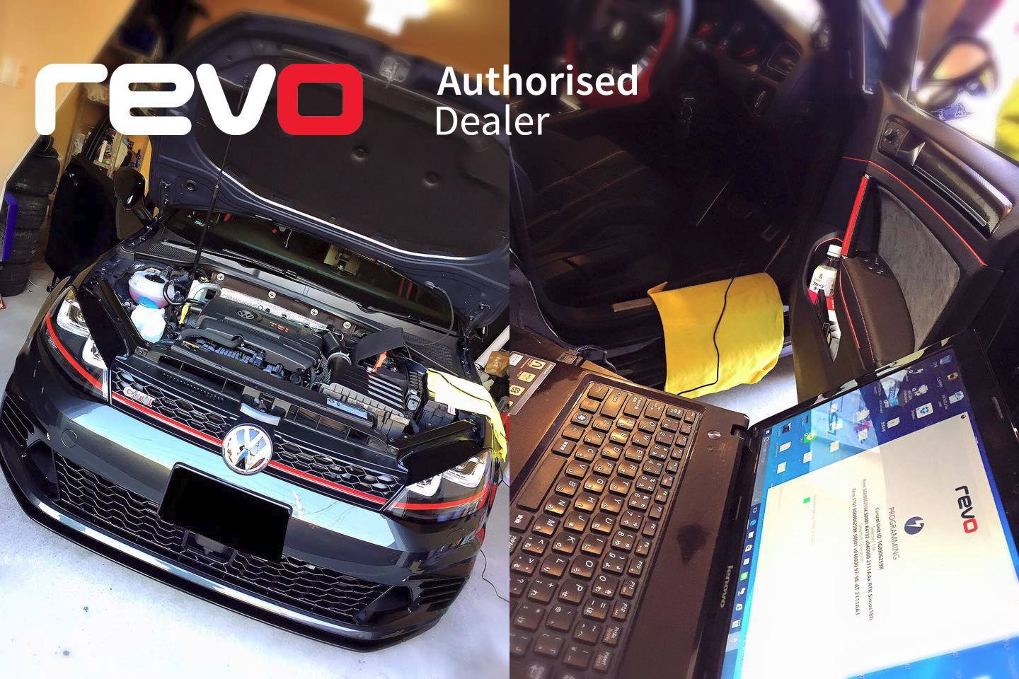 REVO TECHNIK Stage1 software X VW GOLF7 GTI Clubsport - ㈱ アルファライン